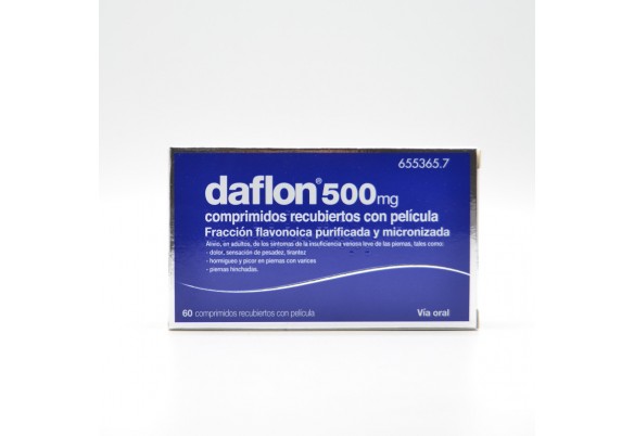 Comprar Daflon 500 Mg 60 Online Comprimidos Recubiertos