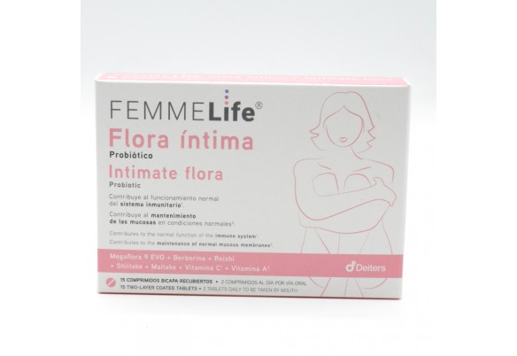 Comprar Femmelife Flora Intima 15 Comprimidos Orales